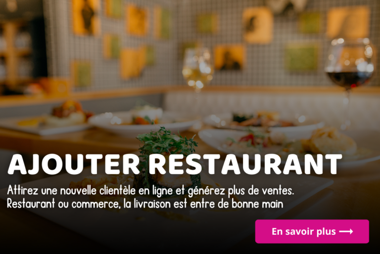 Zot Livraison – Livraison de repas à domicile